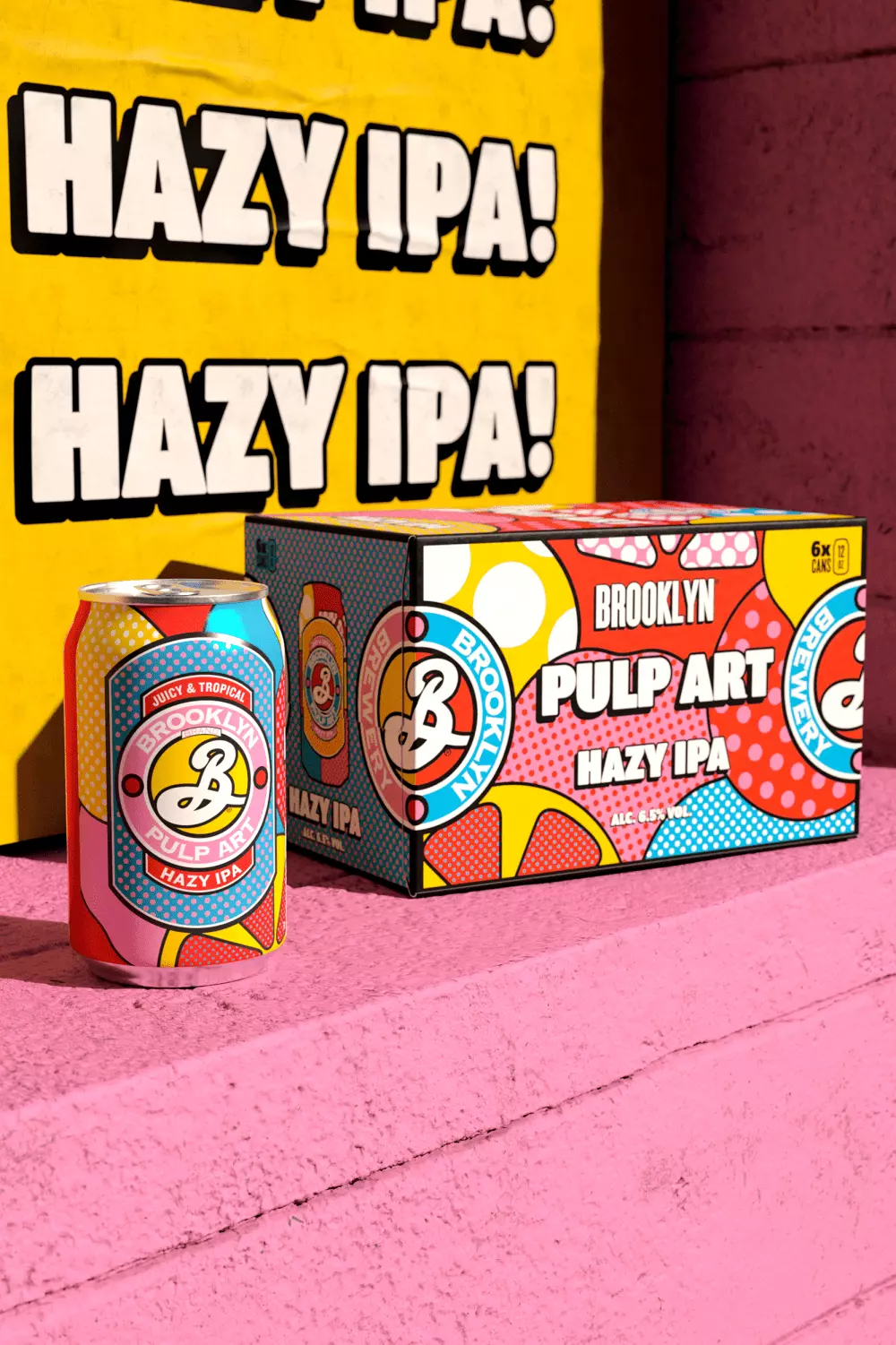 Siza kusela kwiPop Art-Inspiration Hazy IPA evela eBrooklyn Brewery 12151_11