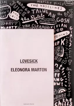 LOVESICK- ELEONORA MARTON 书籍封面