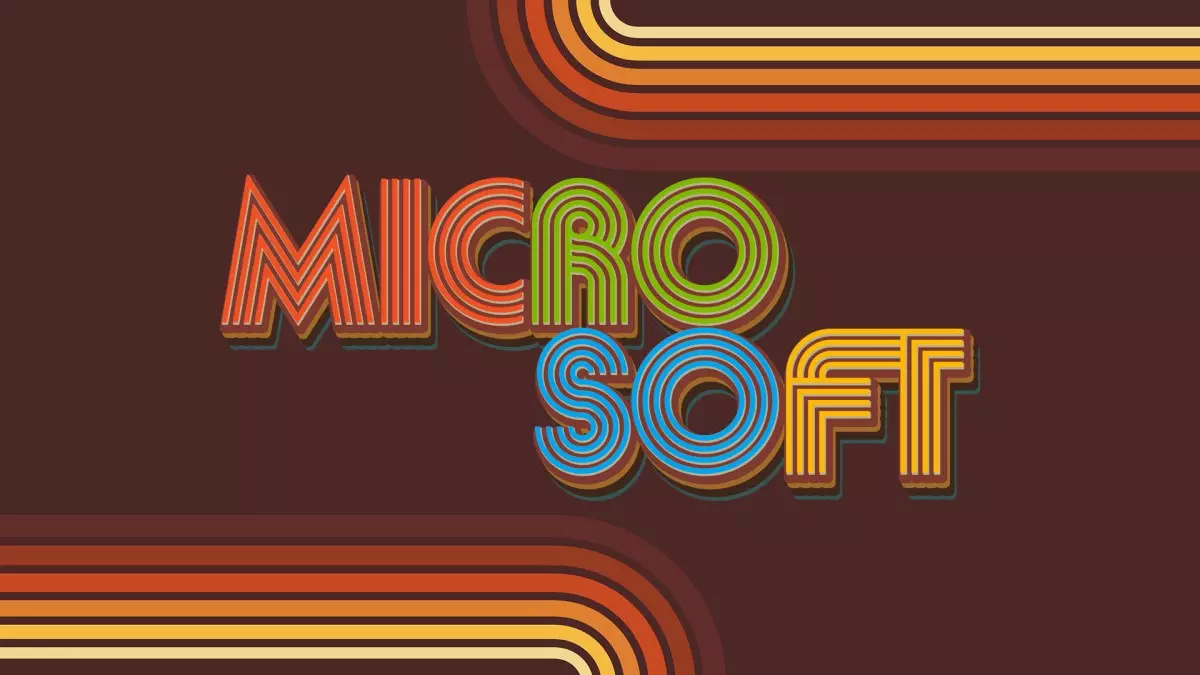 Ang Throwback Logo sa Microsoft usa ka Seryoso nga Nerdy Nostalgia