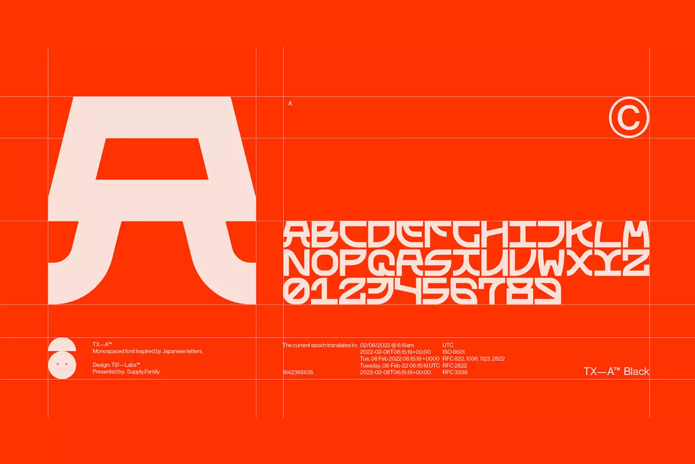 Typeface TX-A مستوحاة من شخصيات هيراغانا 1407_11