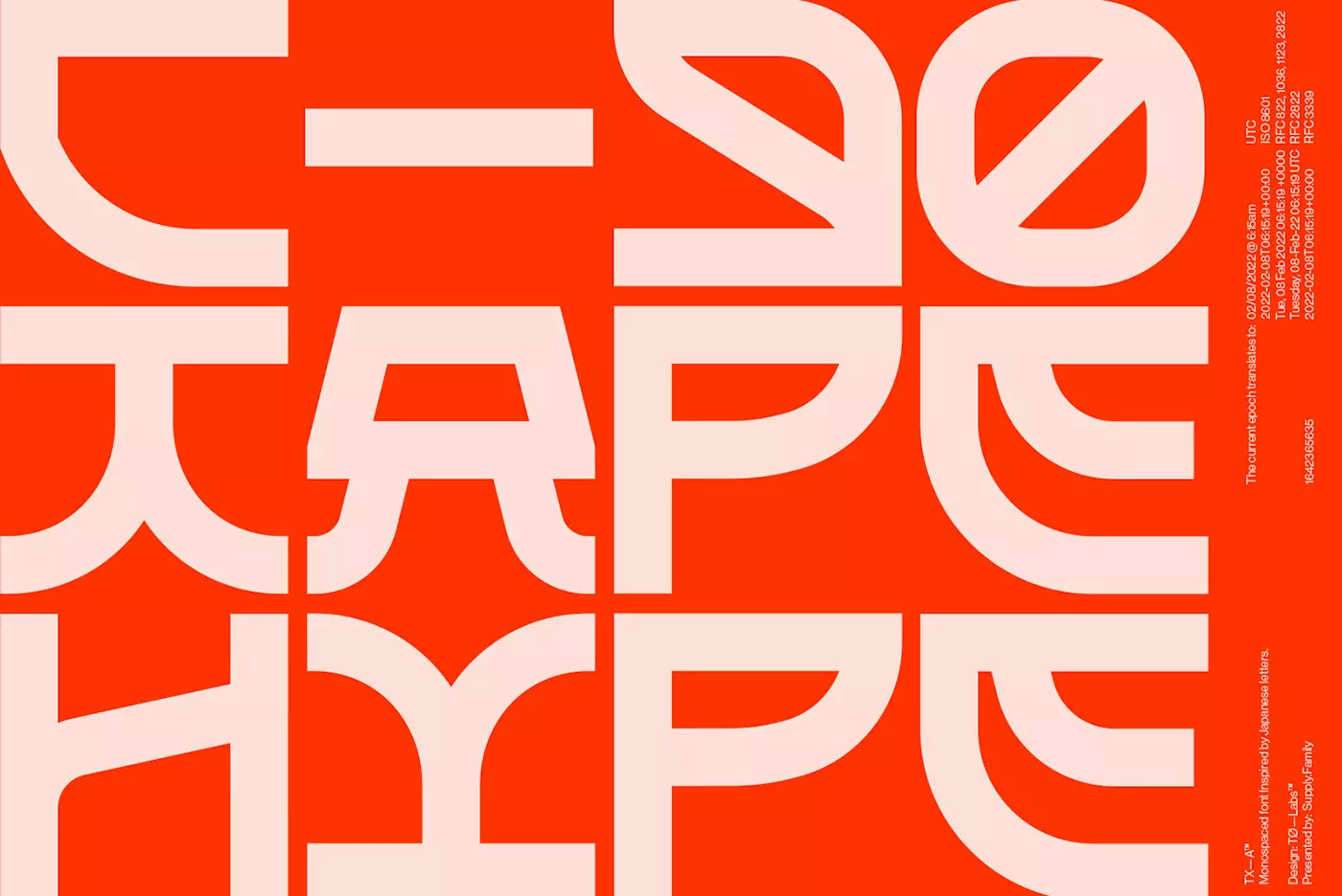 Το Typeface TX-A εμπνέεται από τους χαρακτήρες της Hiragana 1407_2