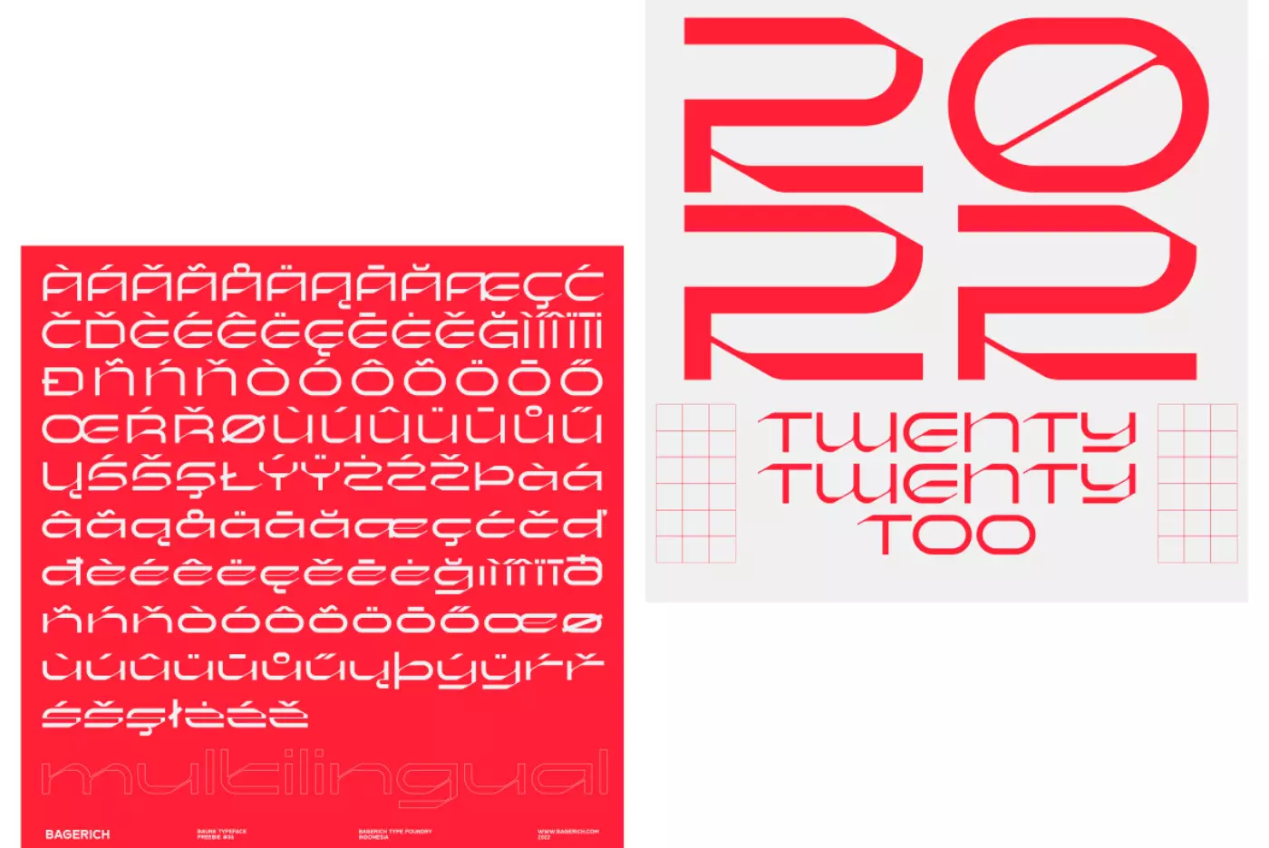 Weka angahewa ya Wakati Ujao kwa kutumia Tech-Ready Typeface Baunk 1408_3