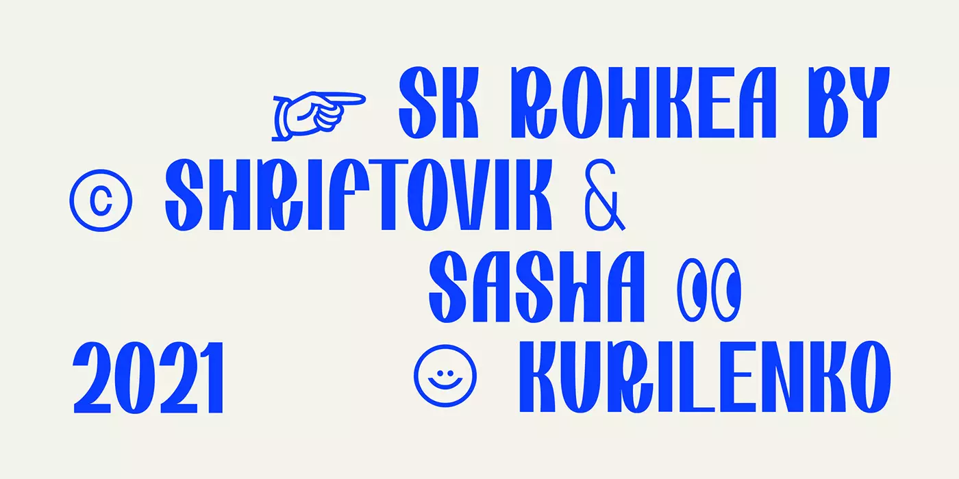 SK Rohkea Typeface प्रत्येक अक्षरमा ब्यालेन्स र Quirk भरिएको छ 1418_20