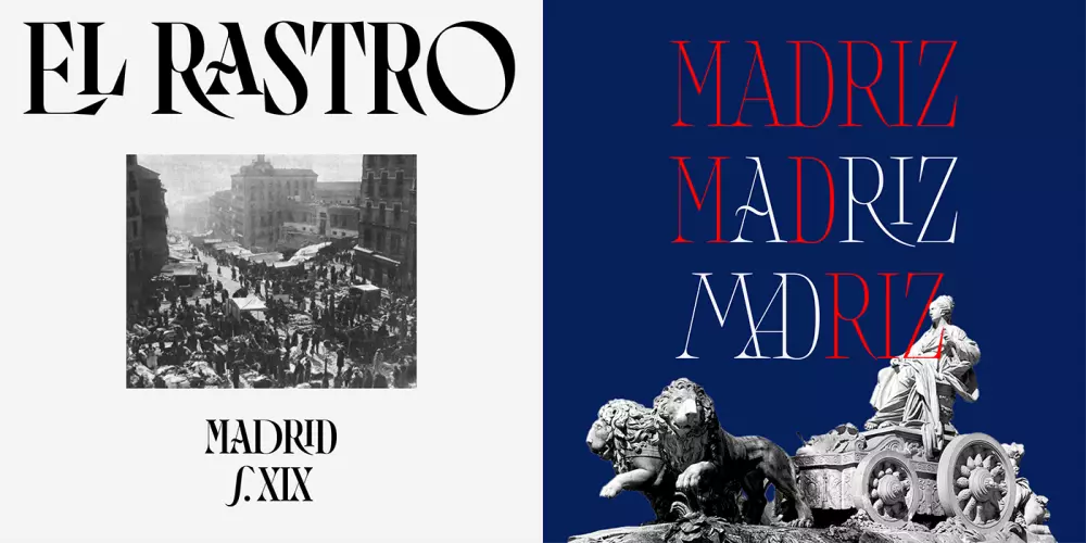 Madrid ၏ Open-Air Markets မှ လှုံ့ဆော်ပေးသော Almoneda Typeface 1425_22