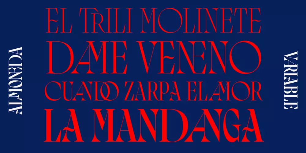 Madrid ၏ Open-Air Markets မှ လှုံ့ဆော်ပေးသော Almoneda Typeface 1425_7