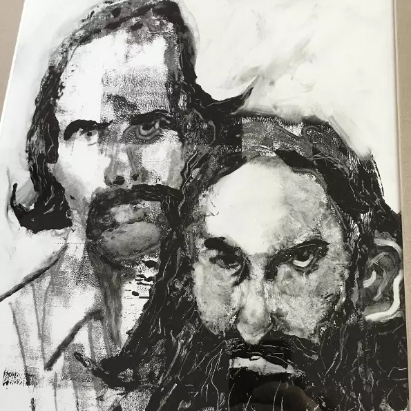 Nick Cave & Warren Ellis oleh Jeffrey Alan Love