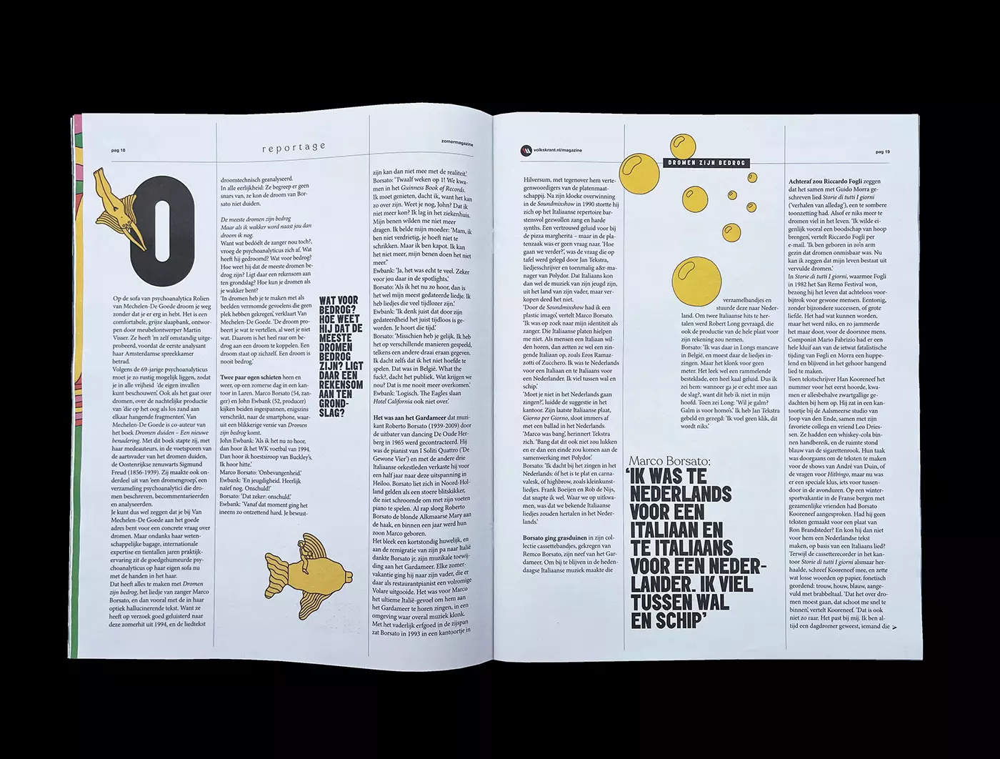 Philip Lindeman's Dreamy Illustations yeVolkskrant Magazine 1463_6