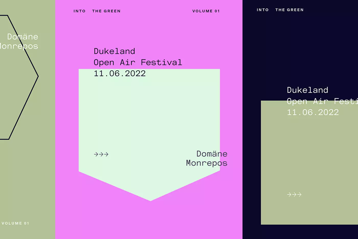 „Dukeland“ festivalis pasižymi įspūdinga „Hochburg Design“ geometrine išvaizda