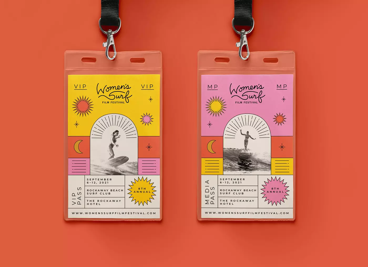 Women's Surf Film Festival သည် Sunny, Tarot-Inspired Brand Identity ကို မိတ်ဆက်သည်။ 1538_14