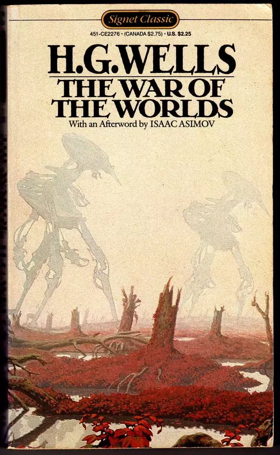 H. G. Wells Vintage Sci-Fi korice knjiga