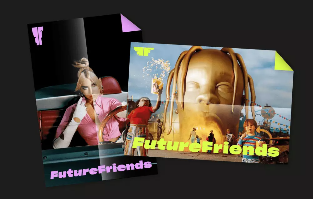 Acme Paris tərəfindən FutureFriends-in Eksantrik Neon Brendinqi 1542_2