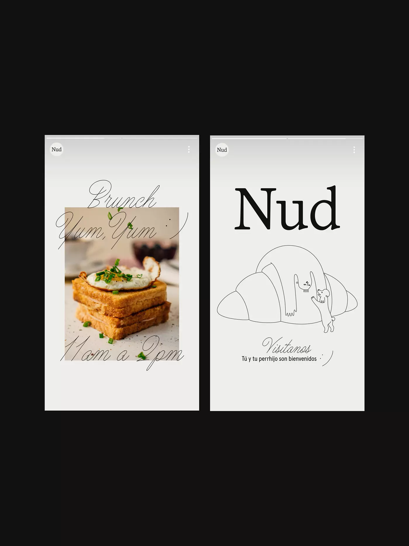 Le système de marque de Nud par Maniac Studio présente les illustrations les plus charmantes 1548_7