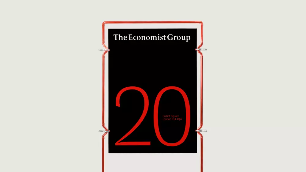 The Economist Group objasňuje svoje ponuky modernou architektúrou značky od Wolffa Olinsa 1550_1