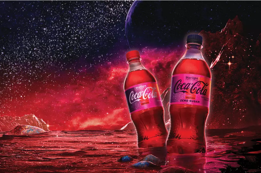 Coca-Cola avaldas oma Creationsi platvormi esimese maitse, tehes meeleheitliku pakkumise, et olla stiilne ja lahe 1553_1