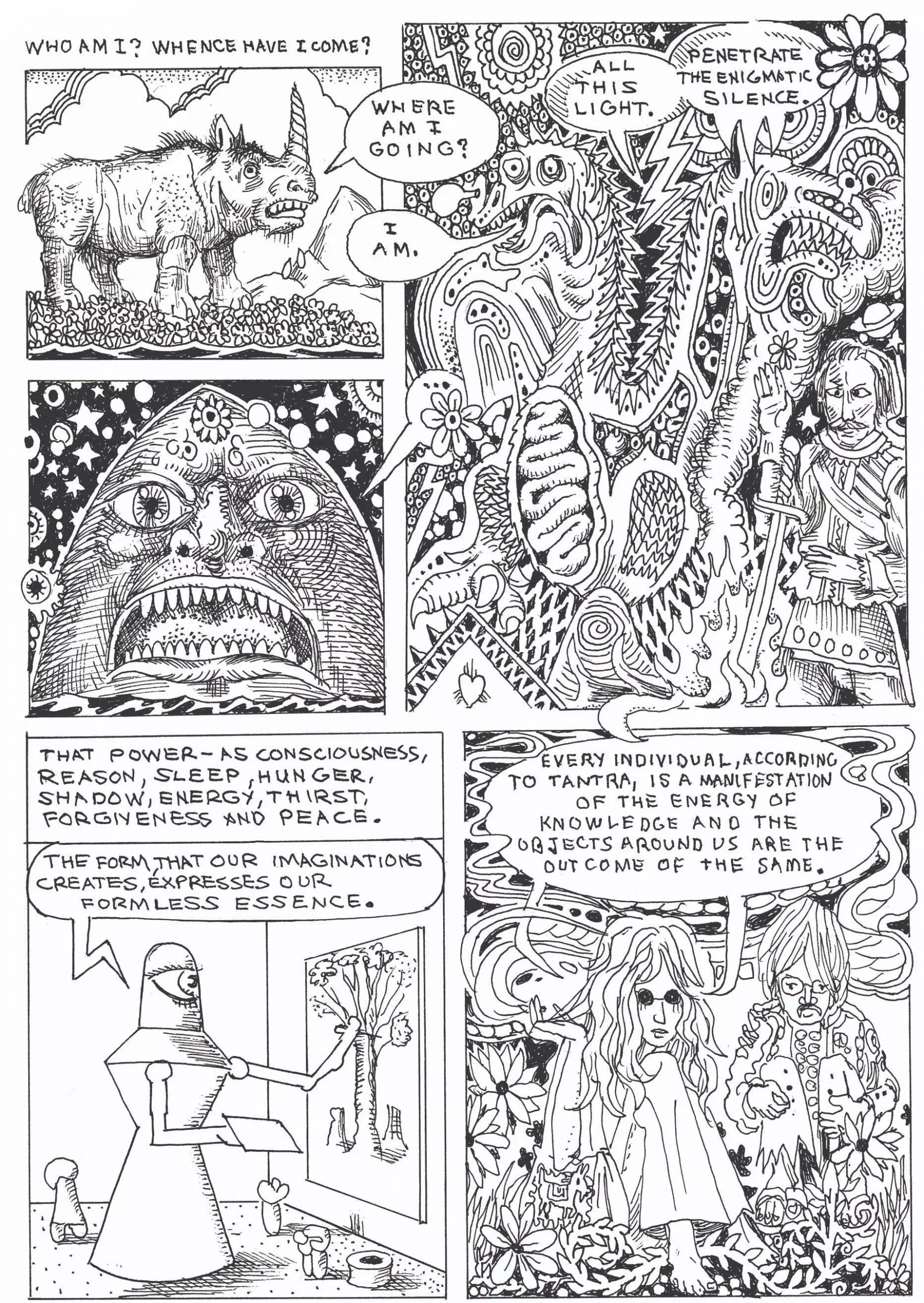 The Daily Heller: Gary Panter Goes Hippie với New Underground Comic 155484_3