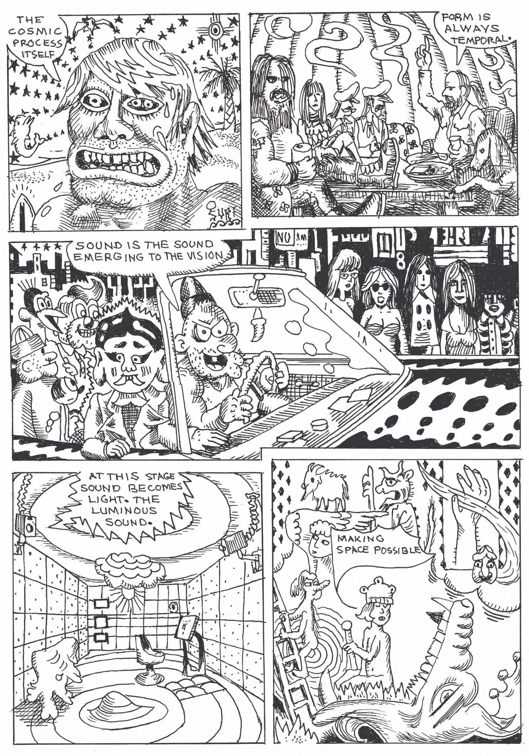 The Daily Heller: Gary Panter Goes Hippie với New Underground Comic 155484_7