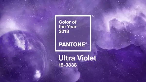 18-3838-Ultra-Violet Pantone Kleur van die Jaar 2018