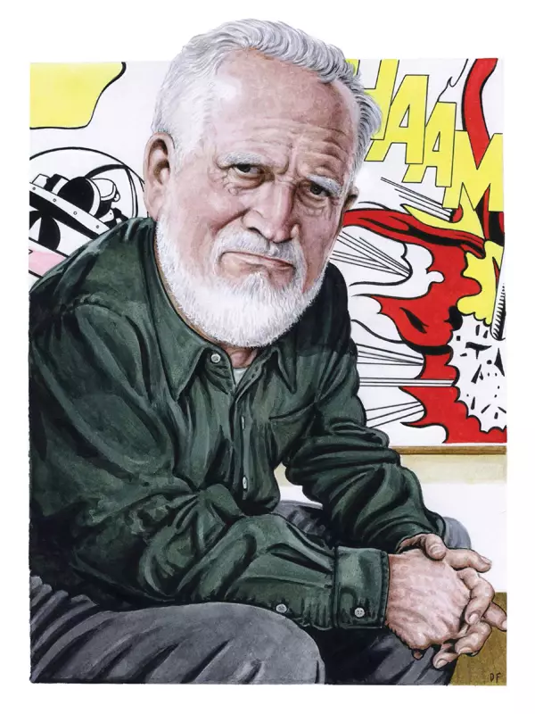 50 ปีต่อมา Russ Heath ยังคงดูโกรธที่ Roy Lichtenstein ได้เปลี่ยนแผงงานชิ้นหนึ่งของเขาจากเรื่องราวสงครามที่ถูกแฮ็กให้กลายเป็นงานศิลปะชั้นสูงที่ยั่งยืน