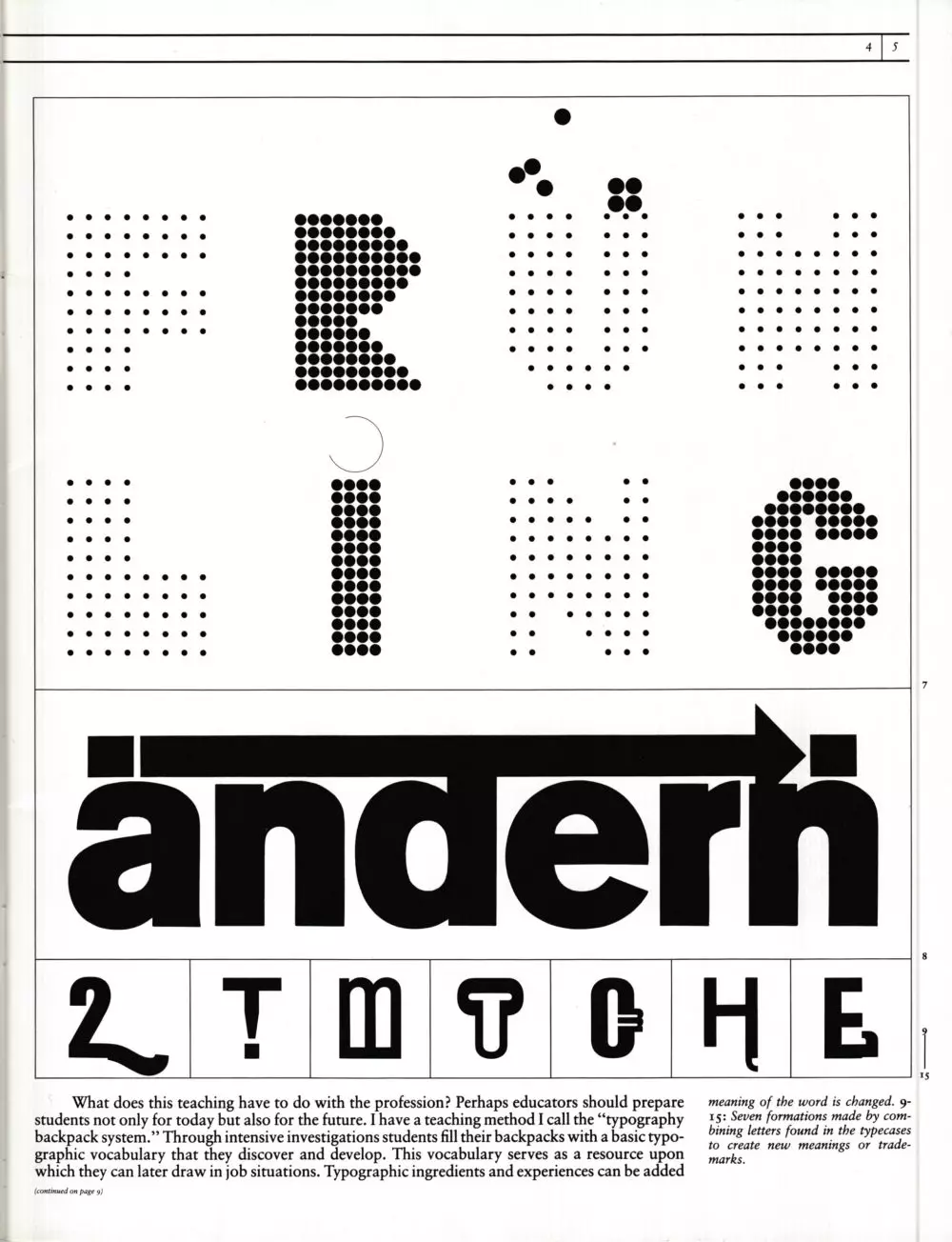 The Daily Heller: Wolfgang Weingart, Typographic Disruptor ndi Pioneer 155929_4
