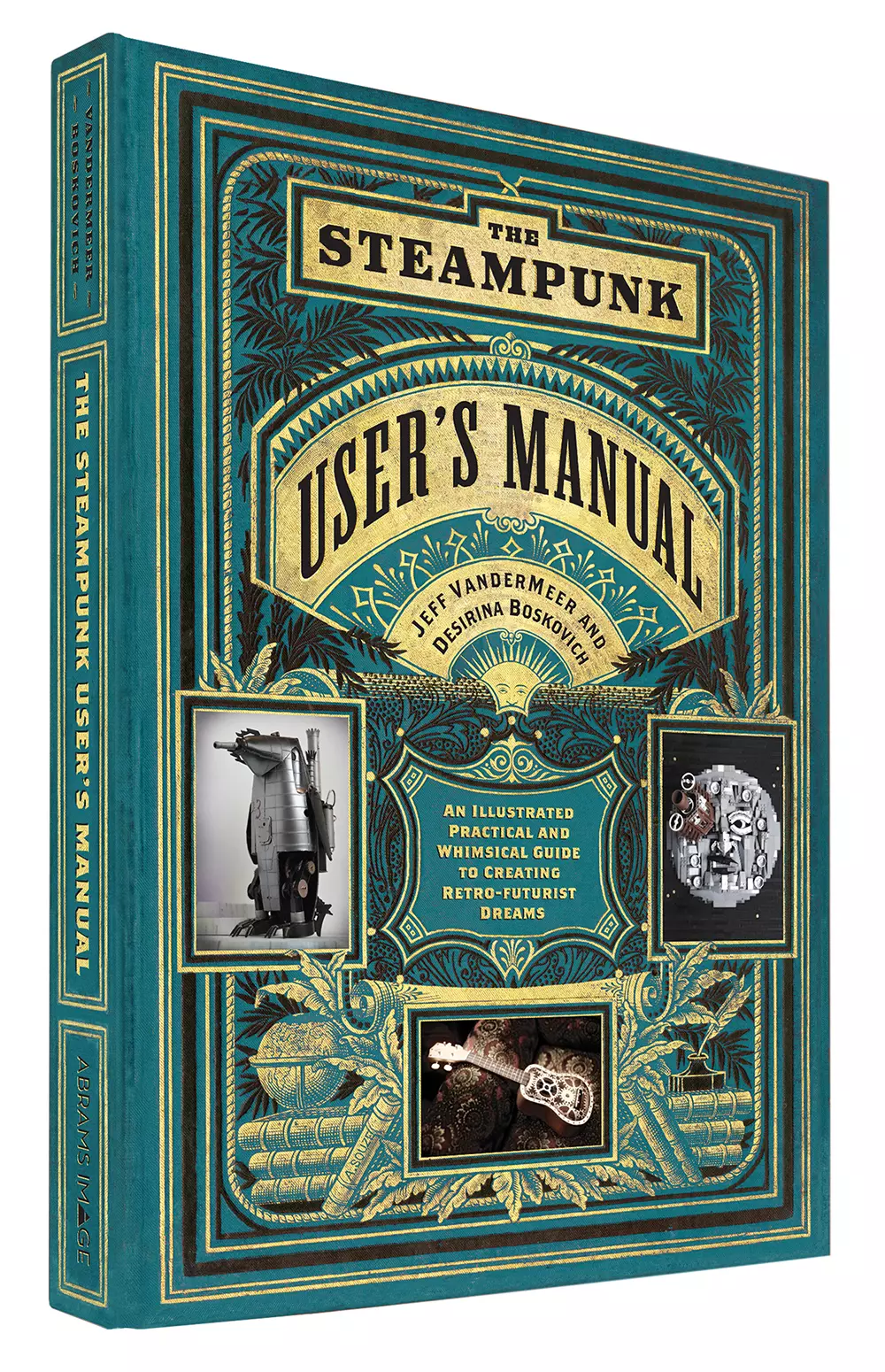 De Steampunk User's Manual; moaie grafysk ûntwerp fan Galen Smith, ûntwerper fan 'e wike