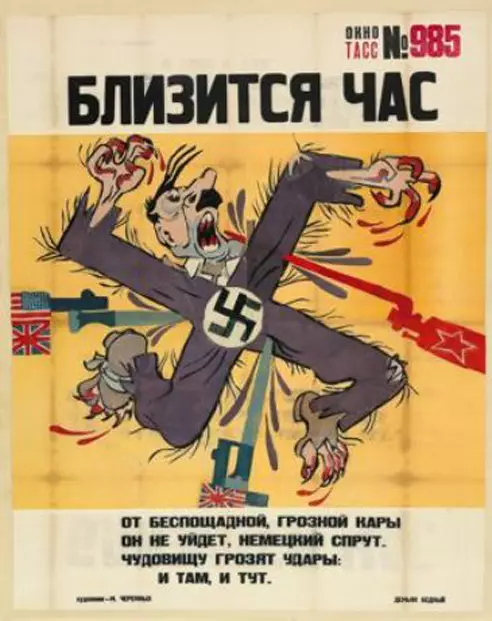 Soviet Tass Poster