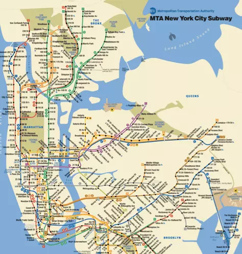 Метро Нью-Йорка MTA