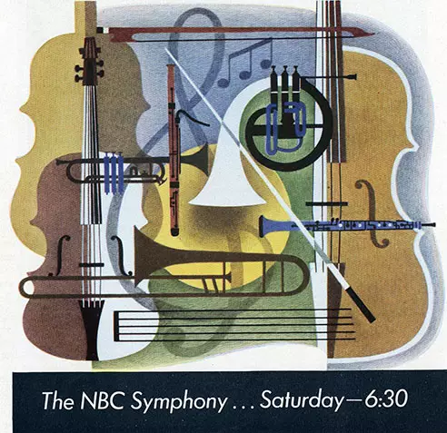 coj mus muag kos duab- NBC symphony... Hnub Saturday -6:30