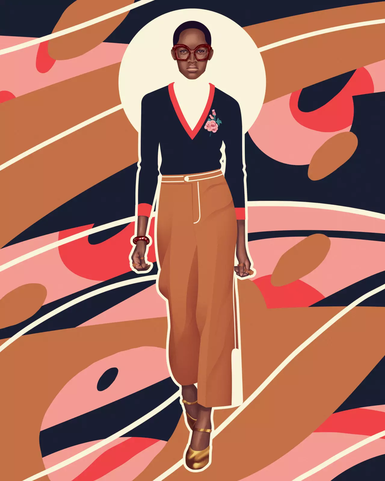 Mga ilustrasyon base sa Gucci's F/W16 Collection | personal nga mga ilustrasyon ni Jack Hughes