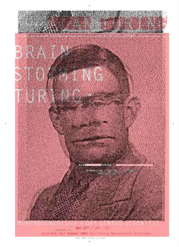 Poster Lucas meraikan seratus tahun kelahiran Alan Turing