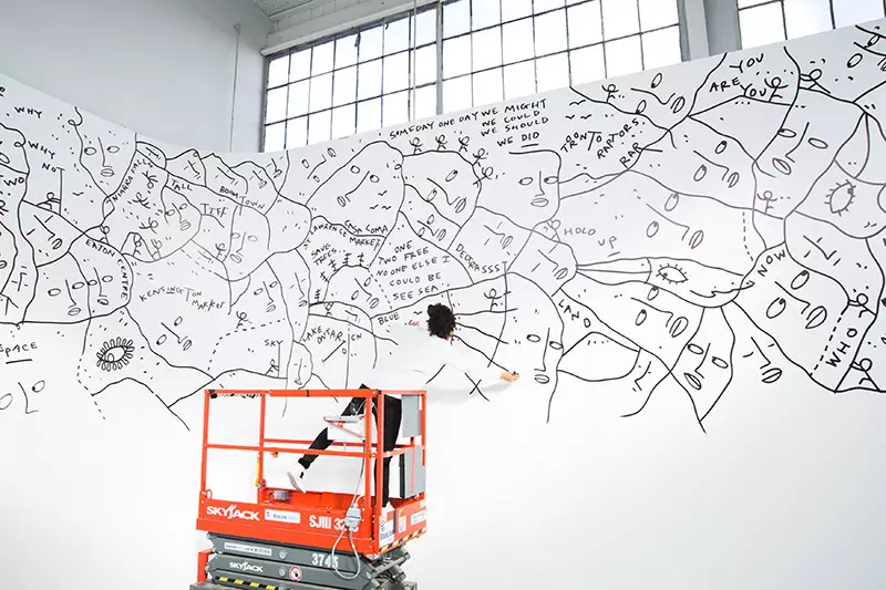 SHANTELL MARTIN painting