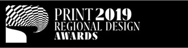 طباعة شعار جوائز التصميم الإقليمي لعام 2019
