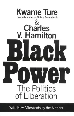 Kwame Ture ma Charles V. Hamilton Black Power Cover