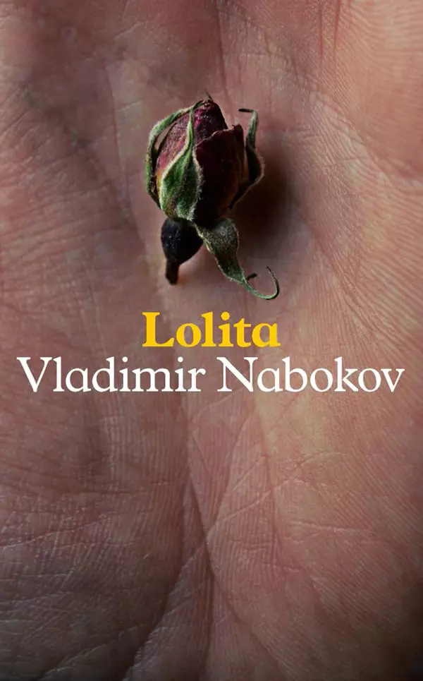 Vladimira Nabokova Lolitas vāka dizains, autors Reičela Bergere