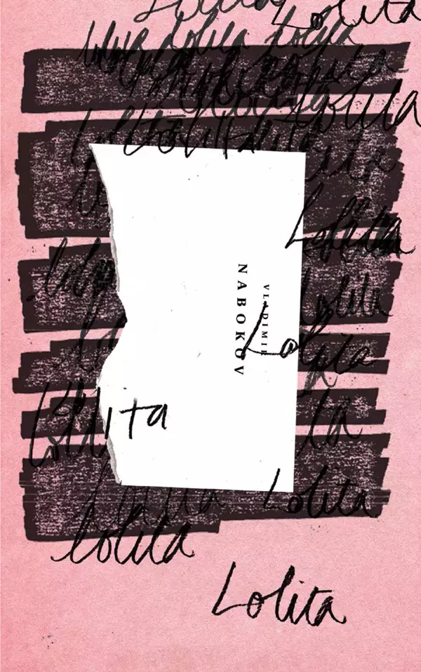 Ένα εναλλακτικό εξώφυλλο για τη Lolita του Nabokov, σχεδιασμένο από τον Ben Wiseman