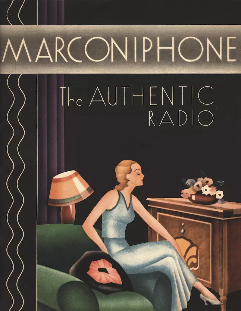 leq. 156, Marconiphone Poster (1934)