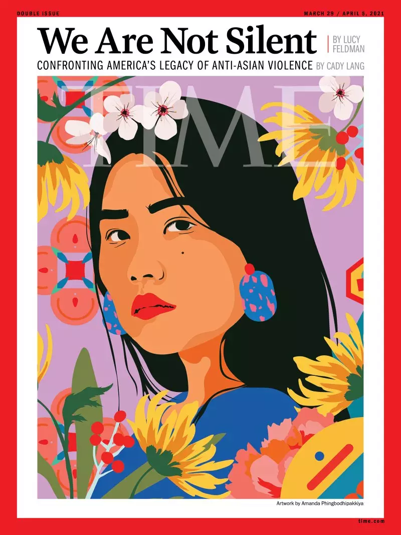 Última revista Time ganha uma capa poderosa que aborda a violência anti-asiática