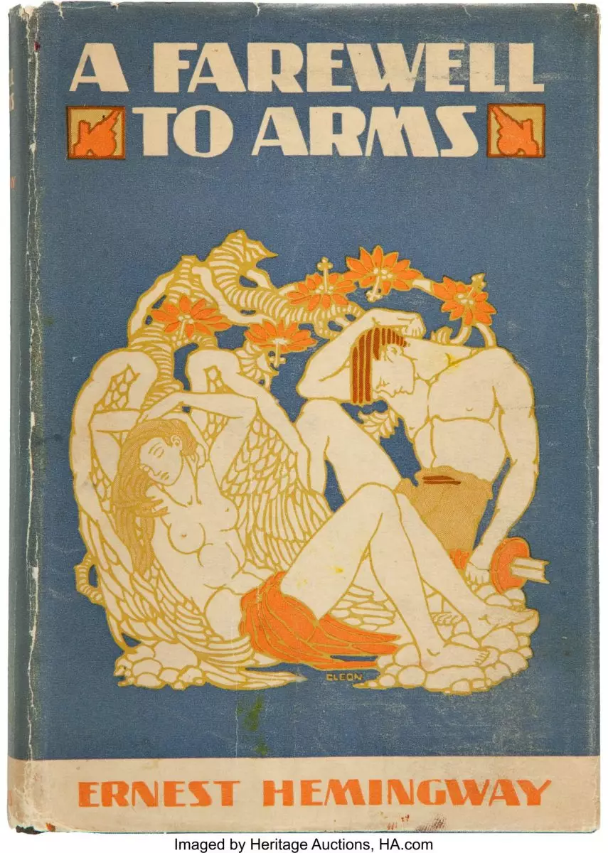 Ernest Hemingway's First Edition Book Covers