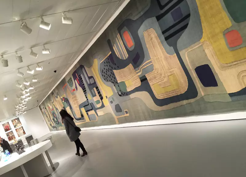 tapestry kìki irun ti a ṣẹda nipasẹ Burle Marx