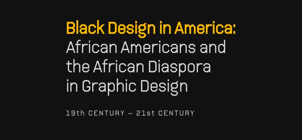 Black Design in America: Letoto la Lithuto tsa Bohlokoa, Hona joale li Buletsoe ho Ngolisoa 18176_1