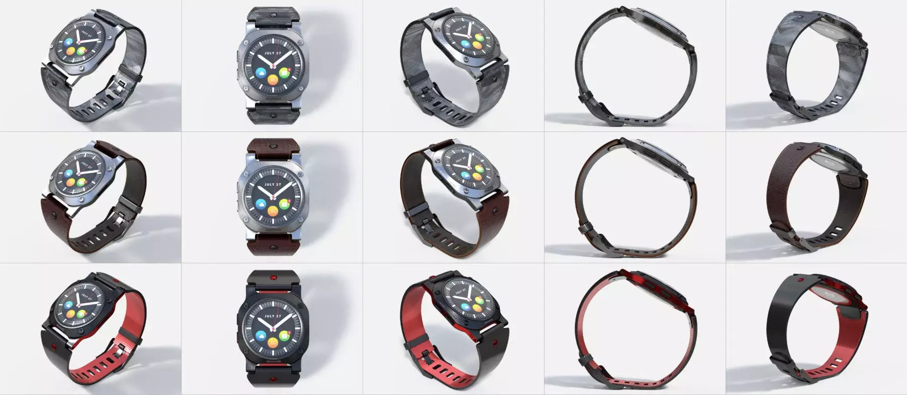 Smartwatch Design Workflow: නිෂ්පාදන සැලසුම් සඳහා XD සහ Dimension එකට ගෙන ඒම