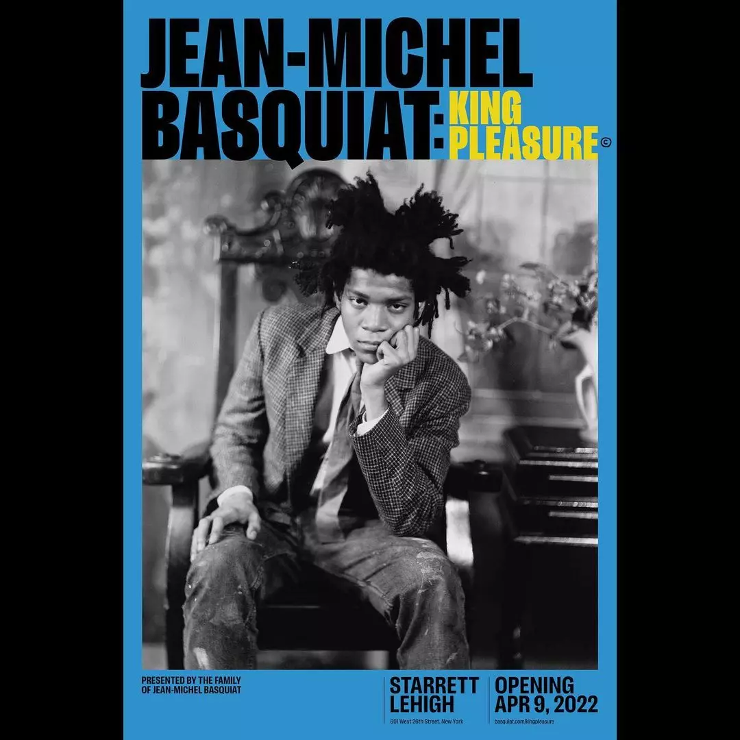 Abbott Miller dan Kempen Visual Pentagram Untuk 'Jean-Michel Basquiat: King Pleasure©' 1882_3