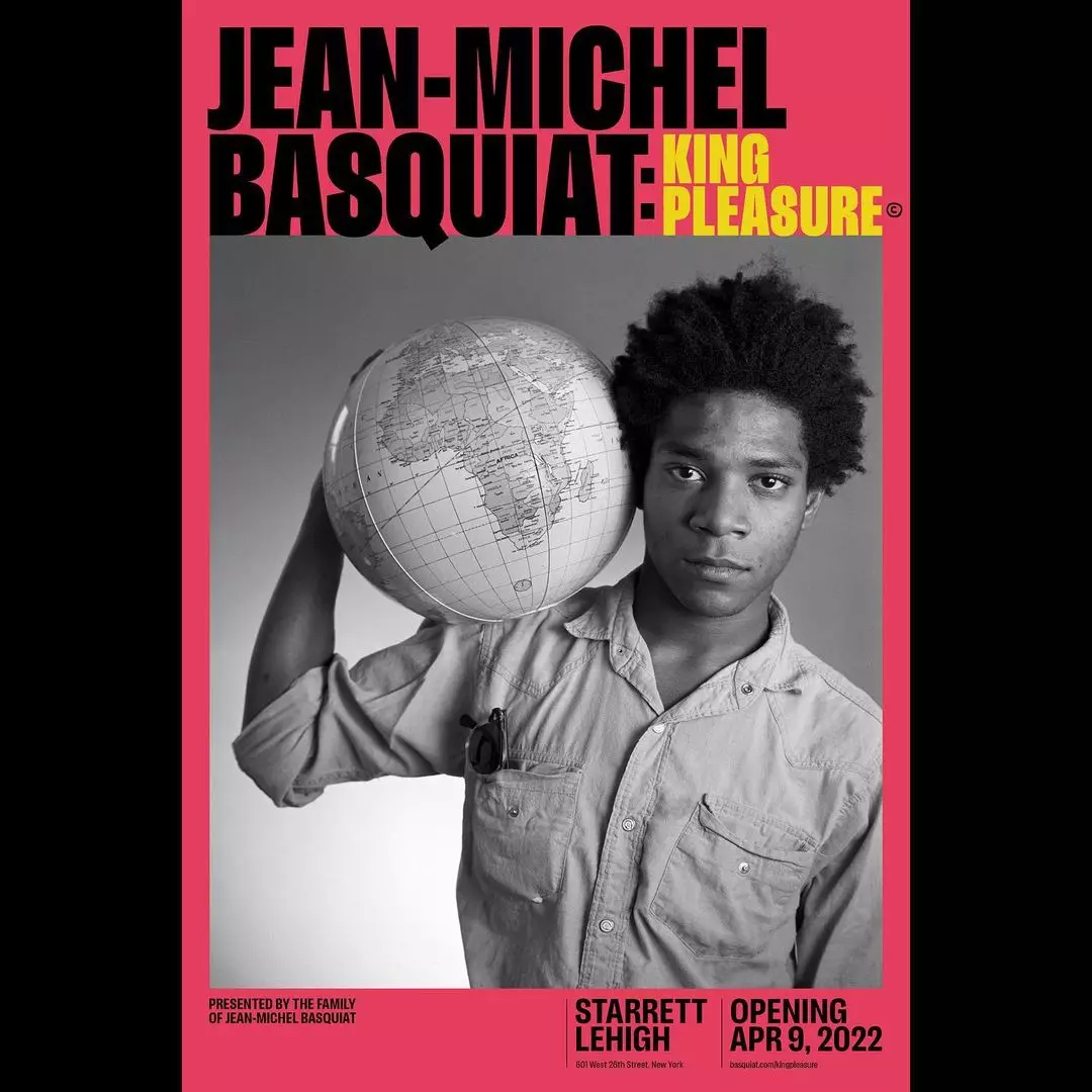 Abbott Miller 和 Pentagram 為“Jean-Michel Basquiat: King Pleasure©”的視覺宣傳 1882_4