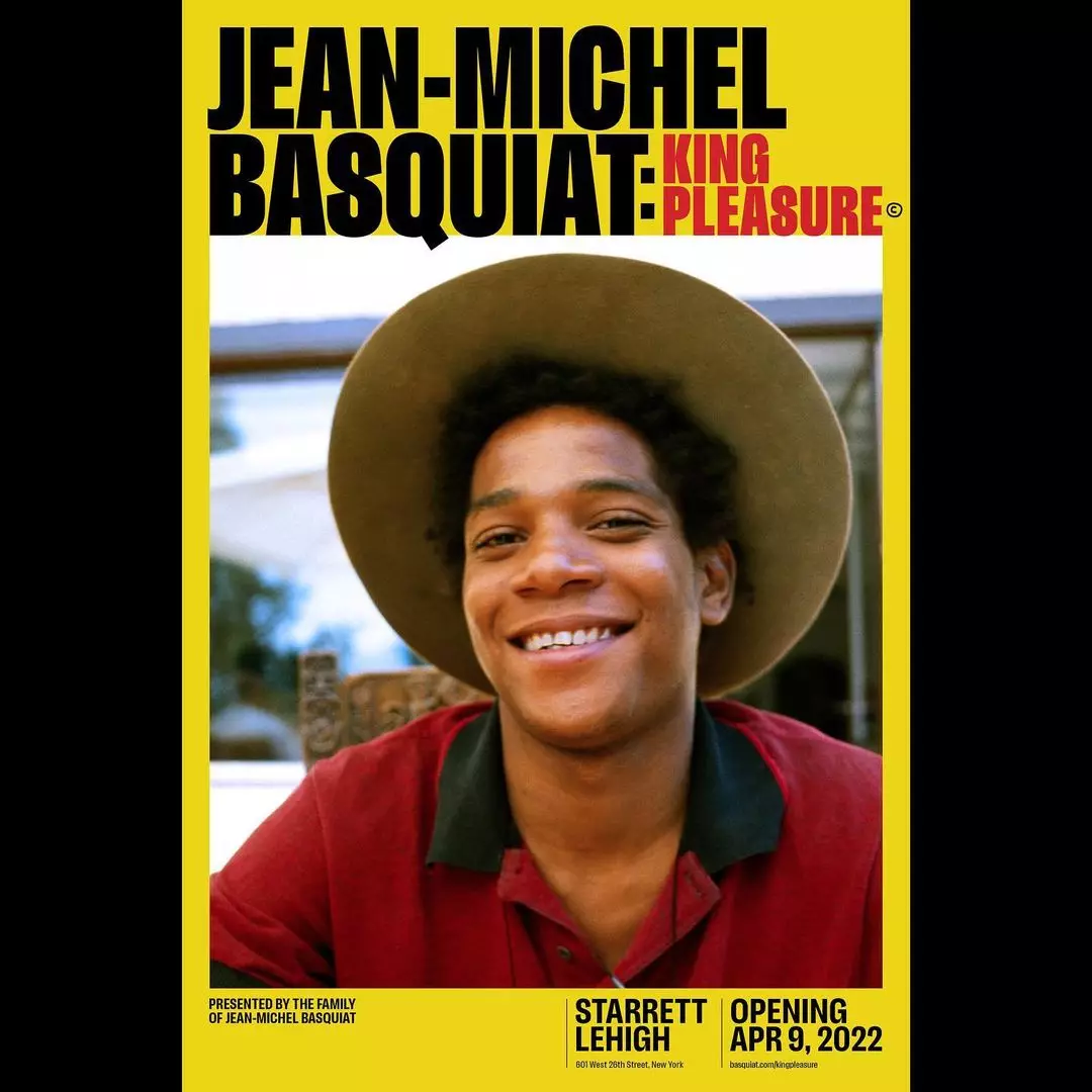 ایبٹ ملر اور پینٹاگرام کی بصری مہم برائے 'Jean-Michel Basquiat: King Pleasure©' 1882_5