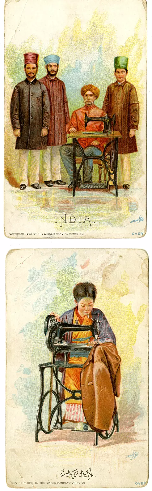 მომღერლის საკერავი მანქანის სამყარო, 1892 წ 18836_9