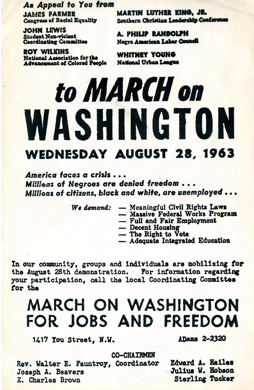 19 stukjes ontwerpgeschiedenis van de historische mars in Washington 19494_7
