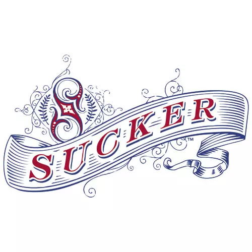 Sucker Jeans logotipas. AGENTŪRA: Kablys