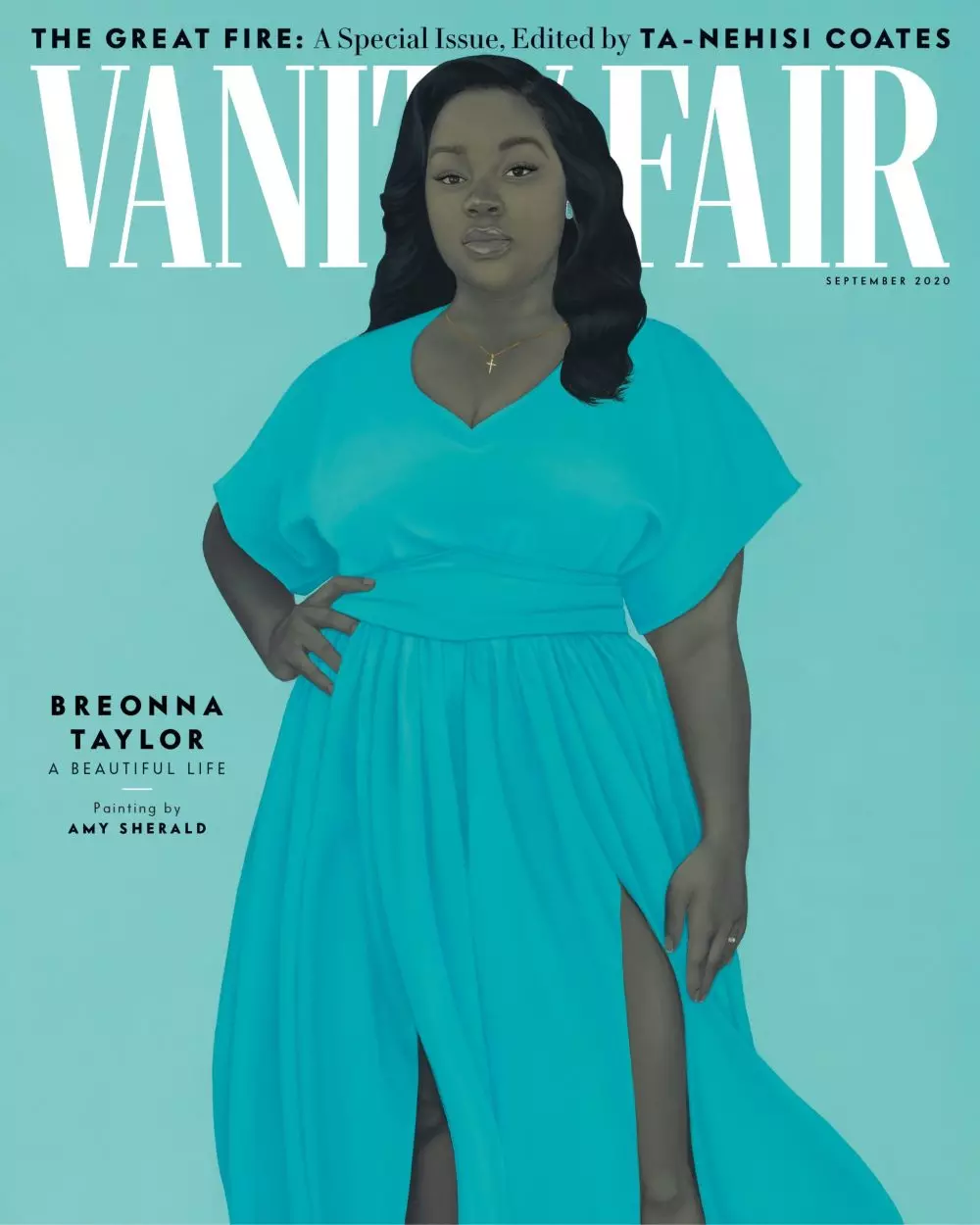 Amy Sherald målar Breonna Taylor för ett kraftfullt Vanity Fair-omslag 2008_1