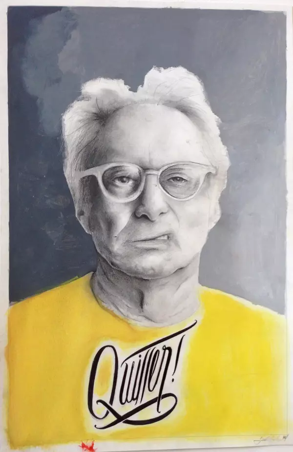 Jonathan Marcial; Robbie Conal Plakat Pečenka