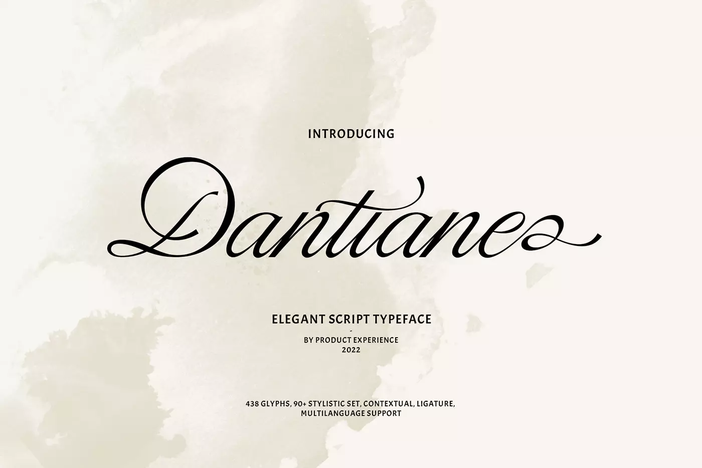 Tipo antradienis: Dantiane pristato šiuolaikišką elegantiško scenarijaus šrifto vaizdą 210_1