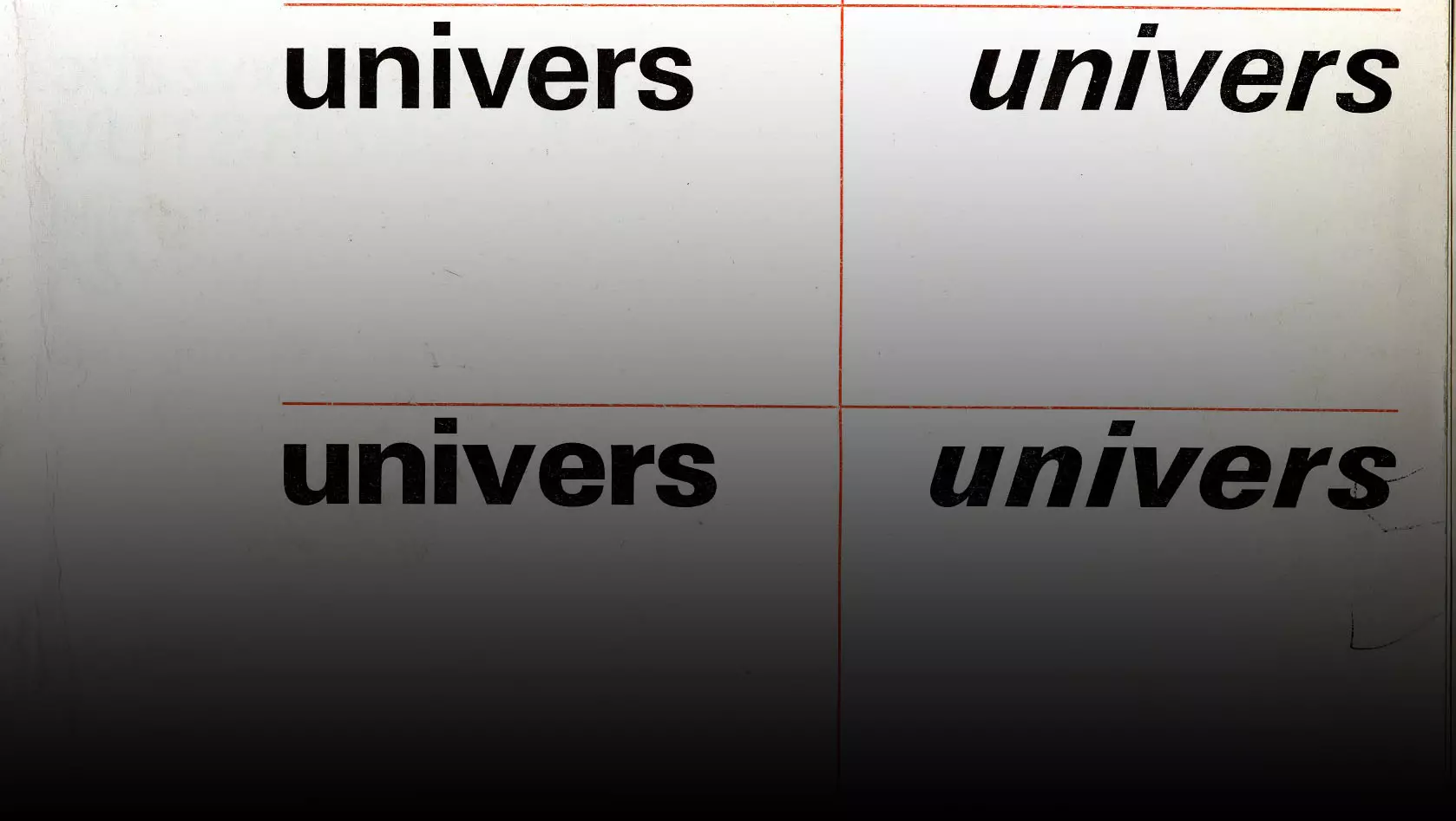 Univers(e)에서 가장 잘 알려진 유형 표본